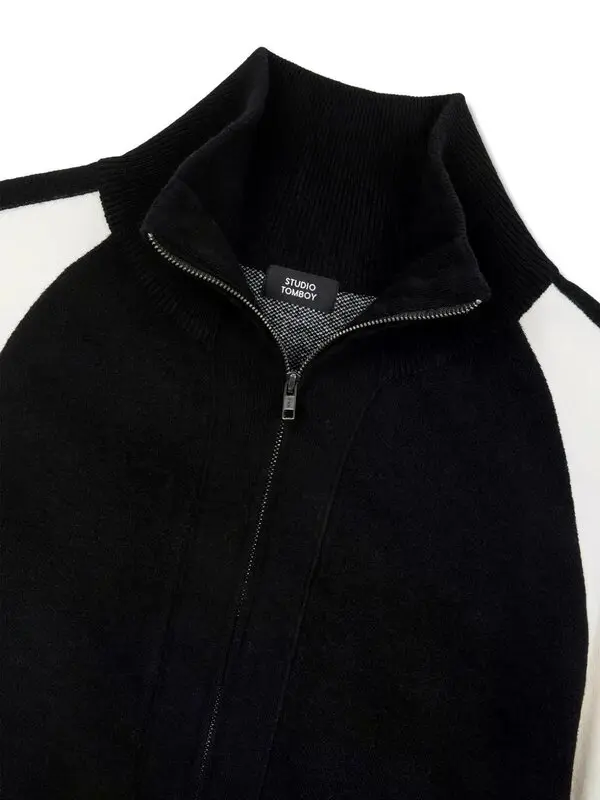 STUDIO TOMBOY Zip-closure Cardigan