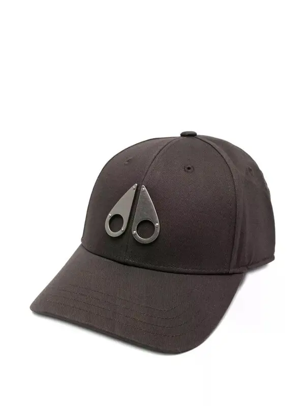 Moose Knuckles Logo-appliqué Baseball Cap - Brown