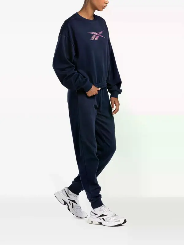 REEBOK Logo-print Crew-neck Sweatshirt