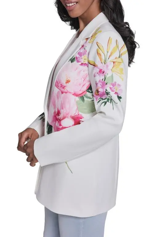 Karl Lagerfeld Paris Floral Blazer