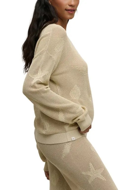 Barefoot Dreams Shell Cotton Sweater