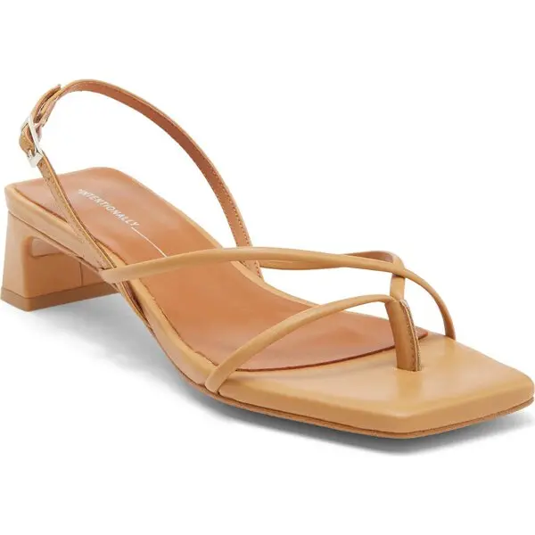 Intentionally Blank Fifi Slingback Sandal - Camel