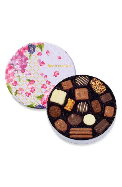 SEE'S CANDIES Springtime Joy Chocolate Tin - No Color