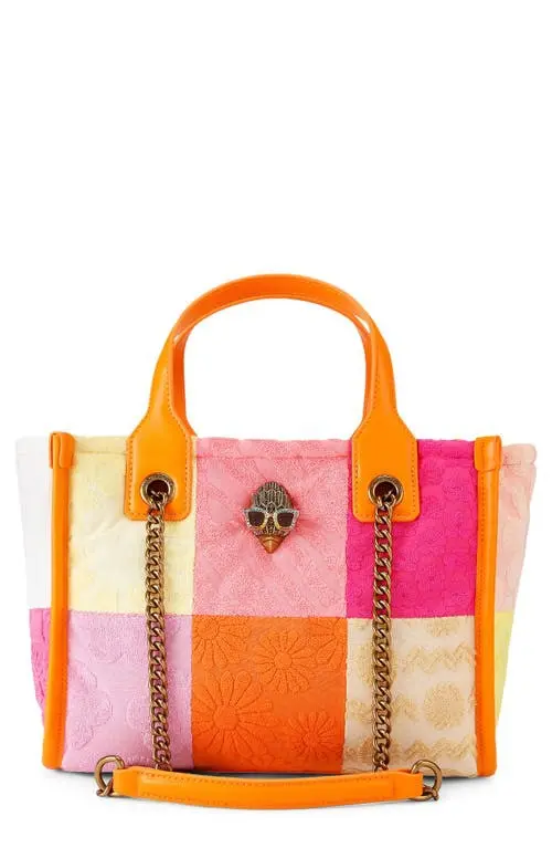 Kurt Geiger Small Hoxton Shopper Bag - Orange Multi