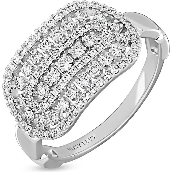 Bony Levy 18k Gold Diamond Ring - 18kw