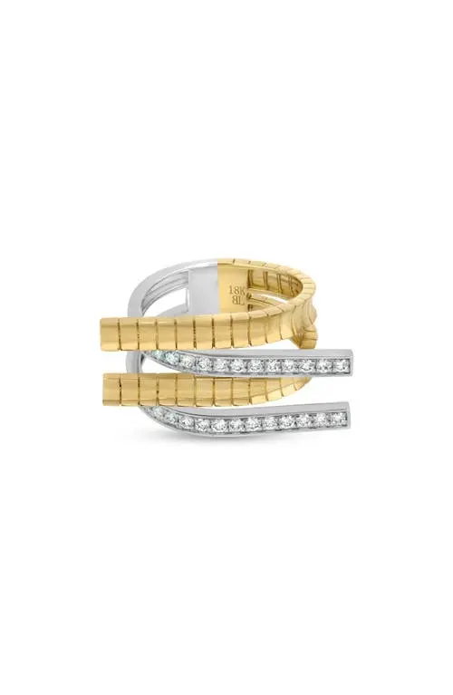 Bony Levy 18k Gold And Diamond Statement Ring