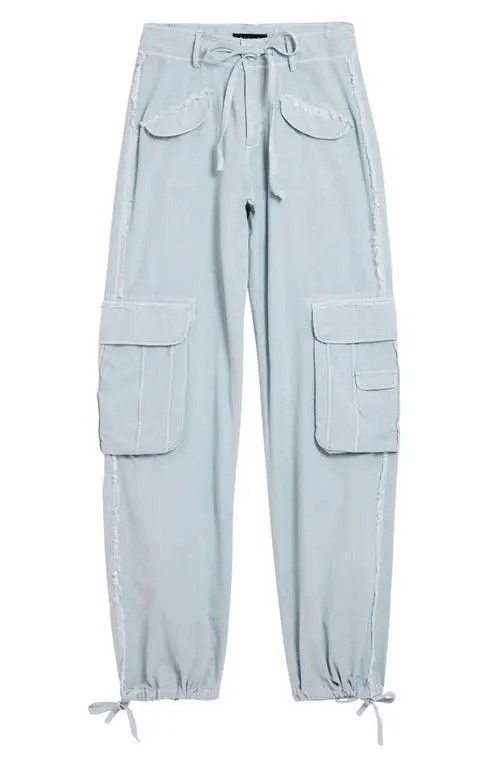Desigual Frayed Cargo Trousers