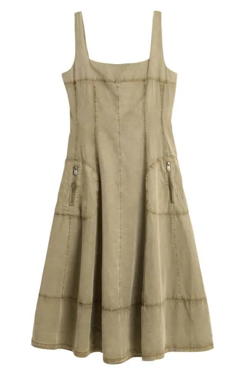 Desigual Sleeveless Denim A-line Dress