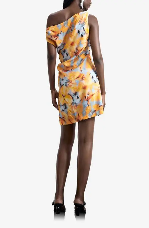 Desigual Floral Print Sleeveless Mini Dress