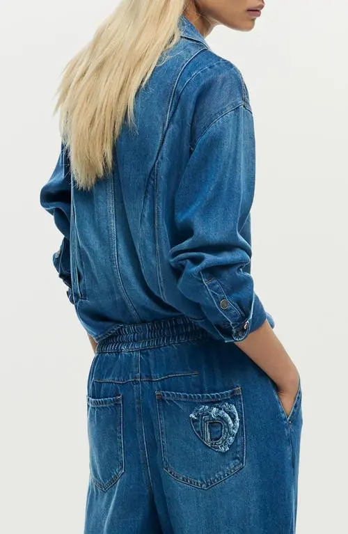 Desigual Denim Trucker Jacket - Medium Blue