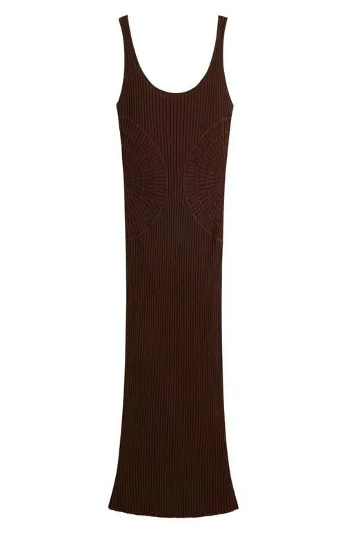 Desigual Rib Tank Mid-calf Dress