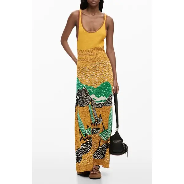 Desigual Sleeveless Knit Dress