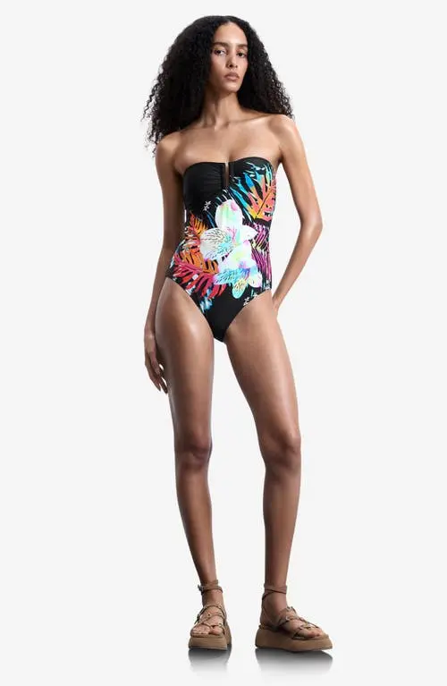 Desigual Printed One-piece Swimsuit