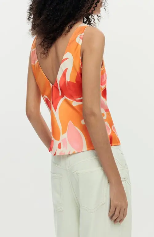 Desigual Tie Front Sleeveless Tank