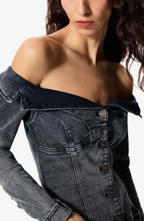 Desigual X Masha Popova Denim Mini Dress