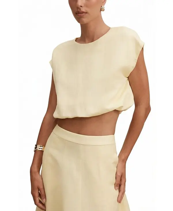 EVER NEW Georgina Bubble Hem Top