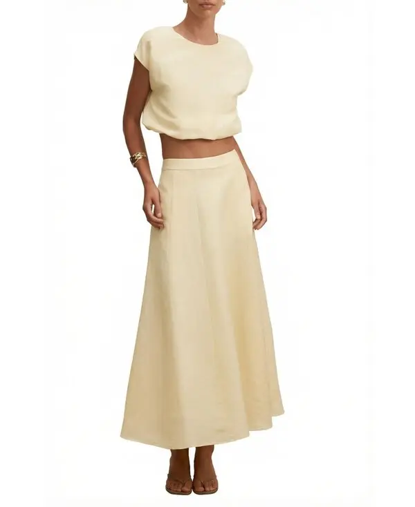 EVER NEW Georgina Bubble Hem Top