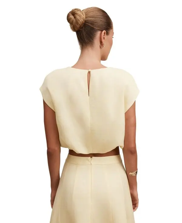 EVER NEW Georgina Bubble Hem Top