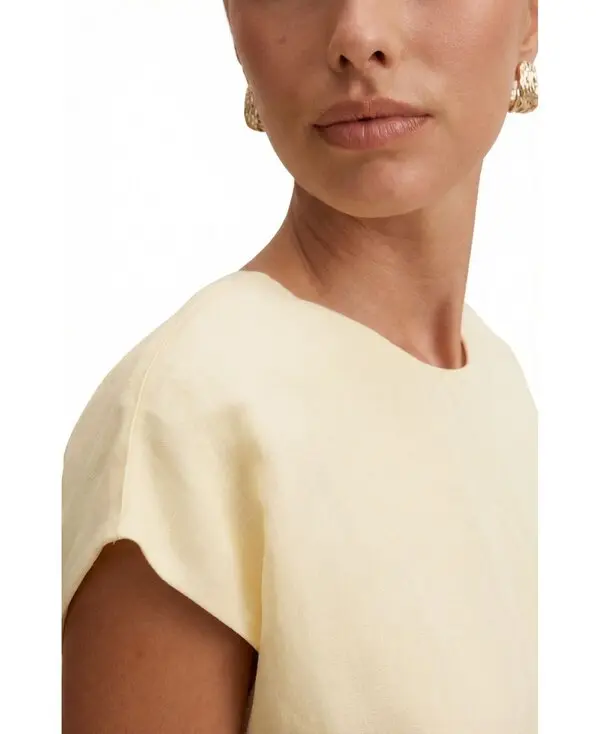 EVER NEW Georgina Bubble Hem Top