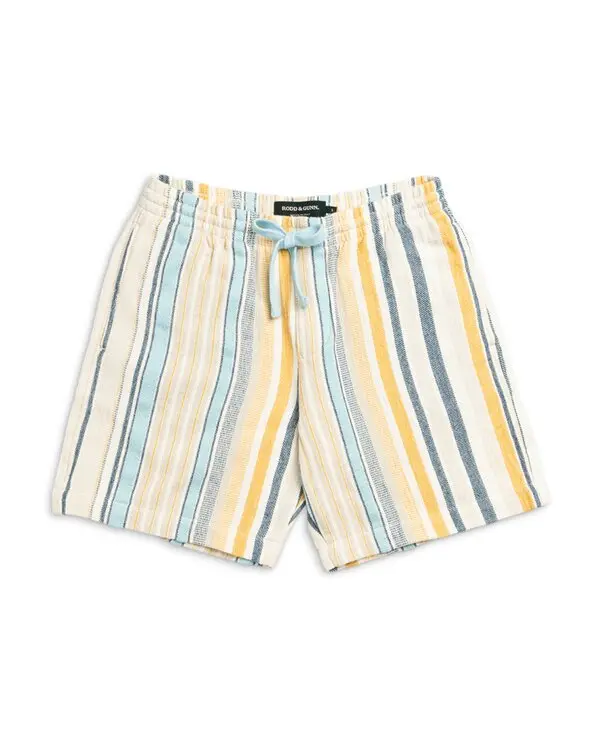 Rodd & Gunn Lakeland Resort Fit 7" Stripe Shorts