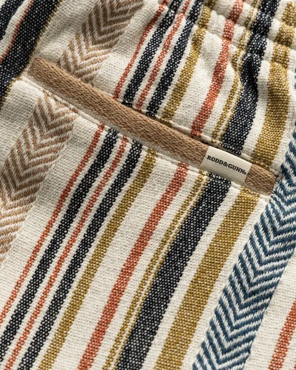 Rodd & Gunn Gifford Resort Fit 7" Stripe Shorts