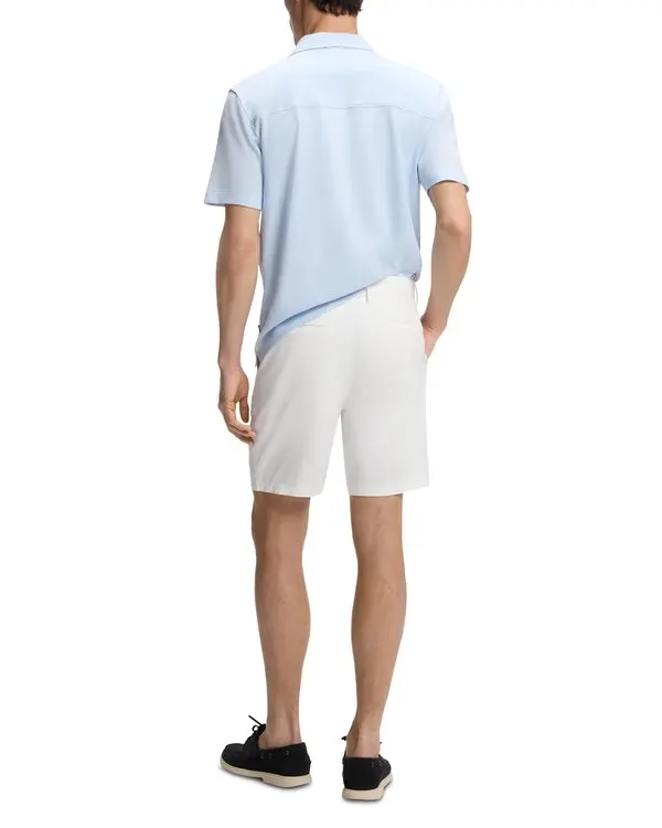 BOSS Kane Regular Fit 8" Shorts - White
