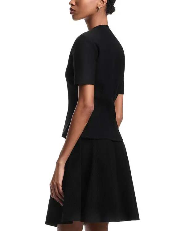 Emporio Armani Short Sleeve Knit Jacket