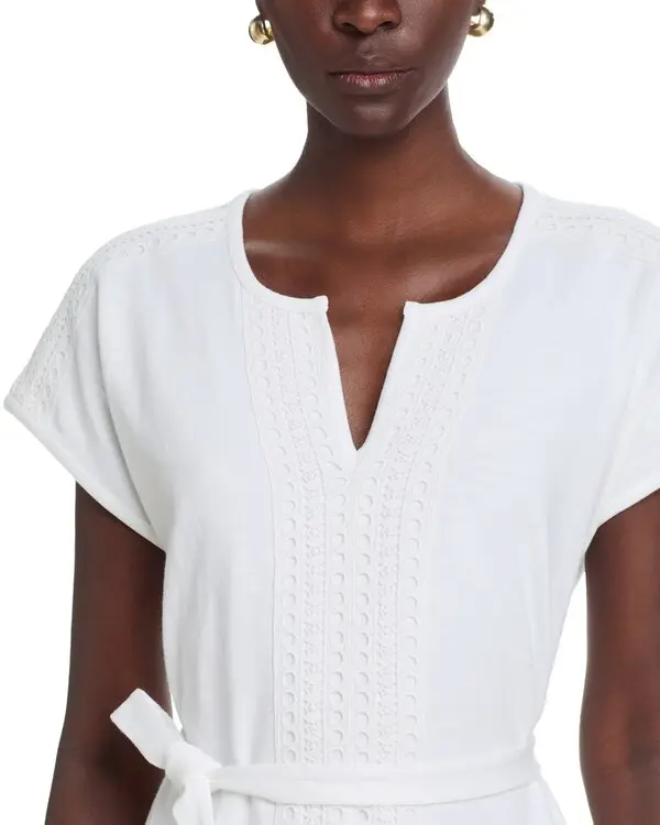 Tommy Bahama Sunset Harbor Lace Trim Dress - White