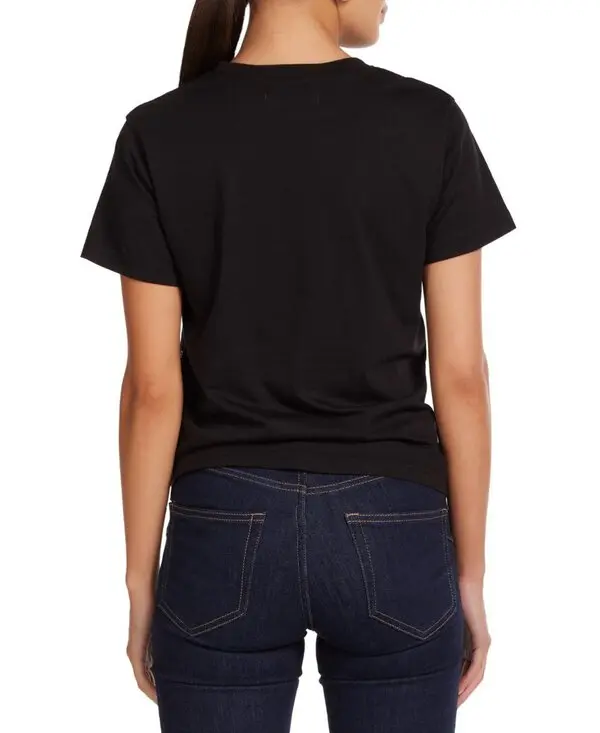 Lauren Moshi Ursula Crystal Evil Eye Stripe Top