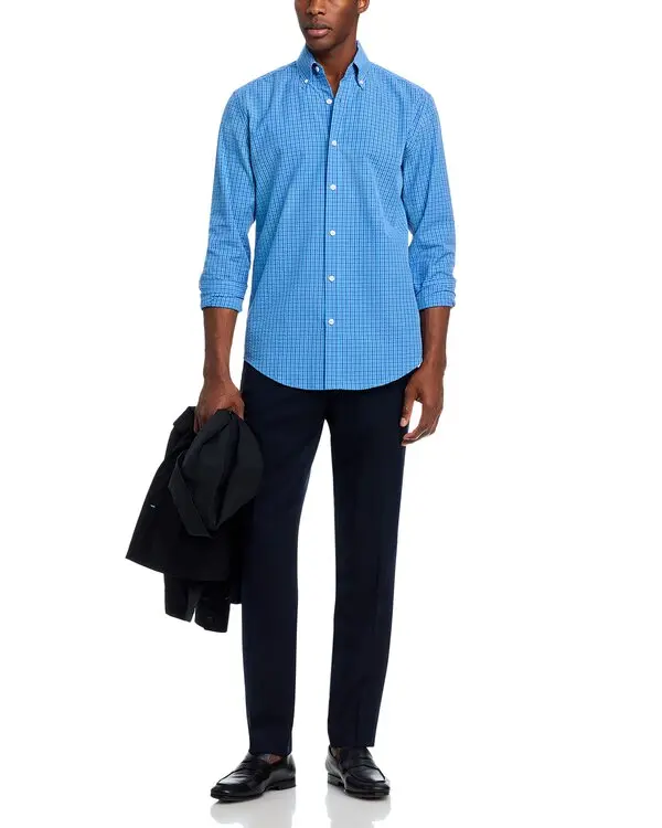 Bloomingdale'S Seersucker Plaid Button Down Shirt Exclusive