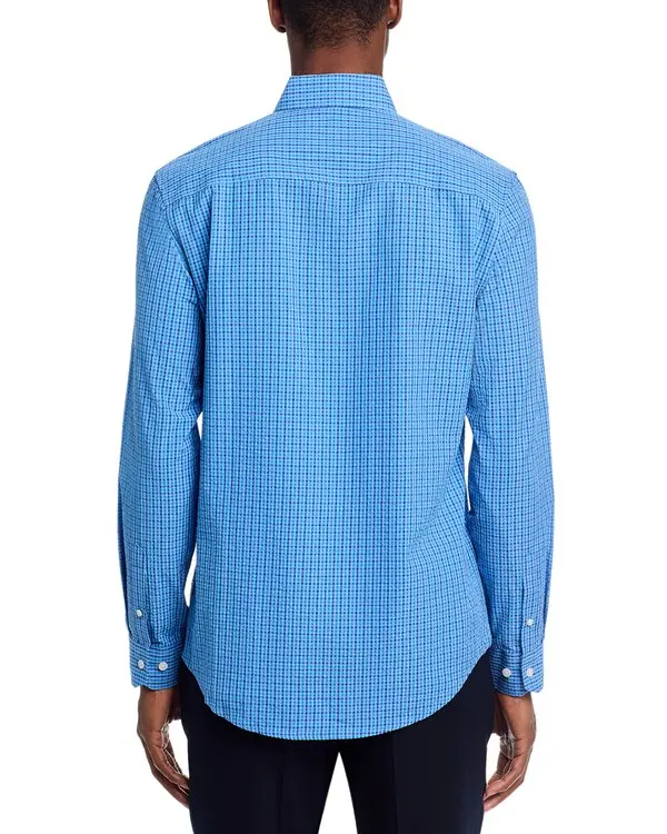 Bloomingdale'S Seersucker Plaid Button Down Shirt Exclusive