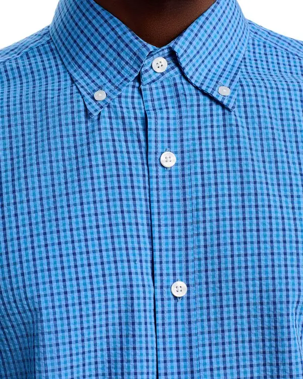 Bloomingdale'S Seersucker Plaid Button Down Shirt Exclusive