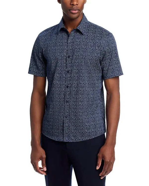 Michael Kors Perfect Leaf Button Down Shirt