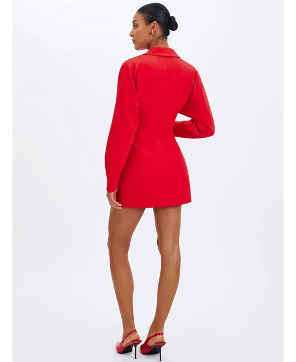 MISS CIRCLE NEW YORK Batwing Blazer Mini Dress