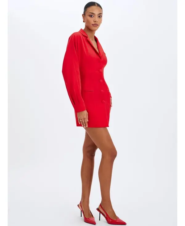 MISS CIRCLE NEW YORK Batwing Blazer Mini Dress