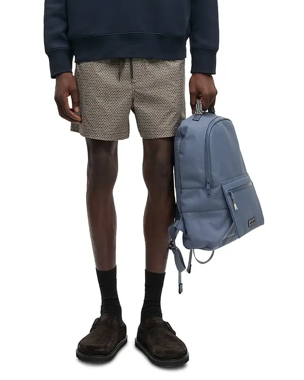 SAMSØE SAMSØE Striped Swim Shorts - Brown