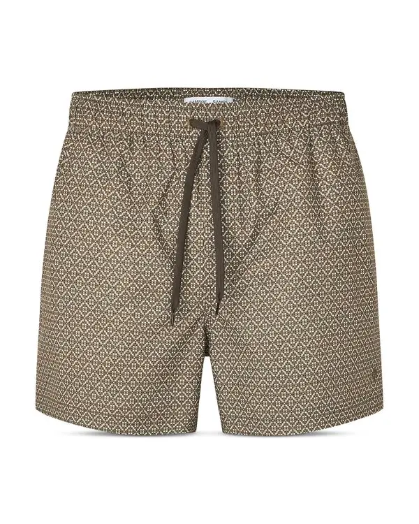 SAMSØE SAMSØE Striped Swim Shorts - Brown