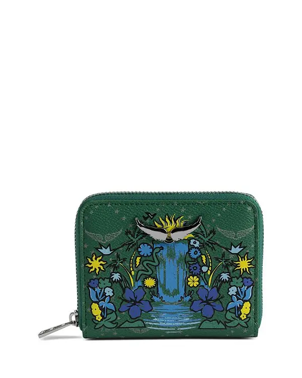 Zadig&Voltaire Mini Zv Monogram Wallet - Epic