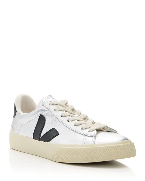 VEJA Campo Sneakers - Silver Black
