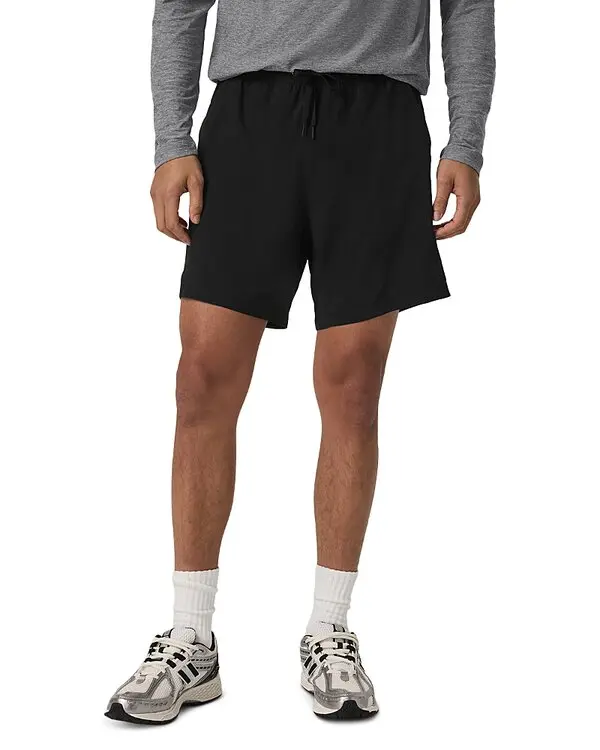 Vuori Hardkore 7" Lined Shorts - Black