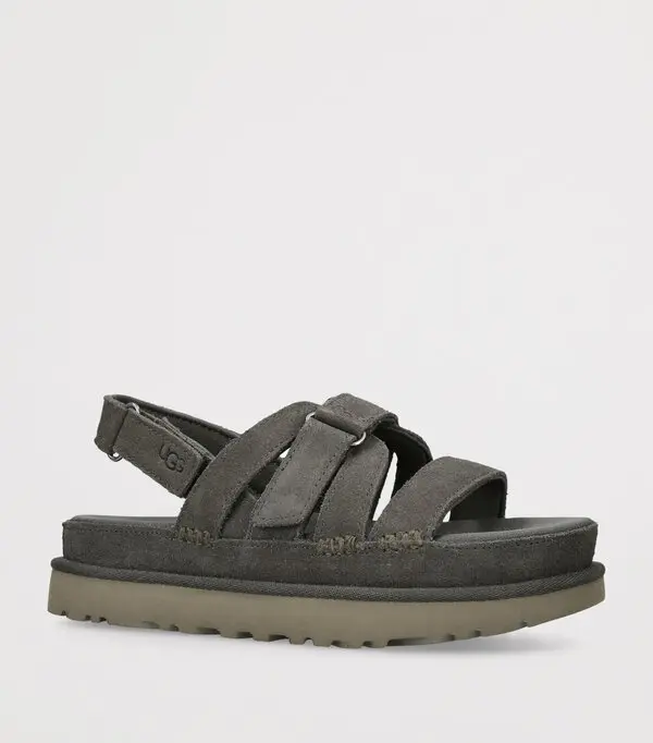 UGG Suede Goldenstar Gleam Sandals - Grey