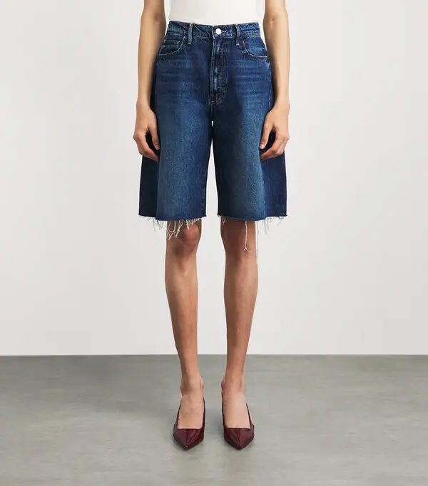 MOTHER The Half-pipe Denim Shorts