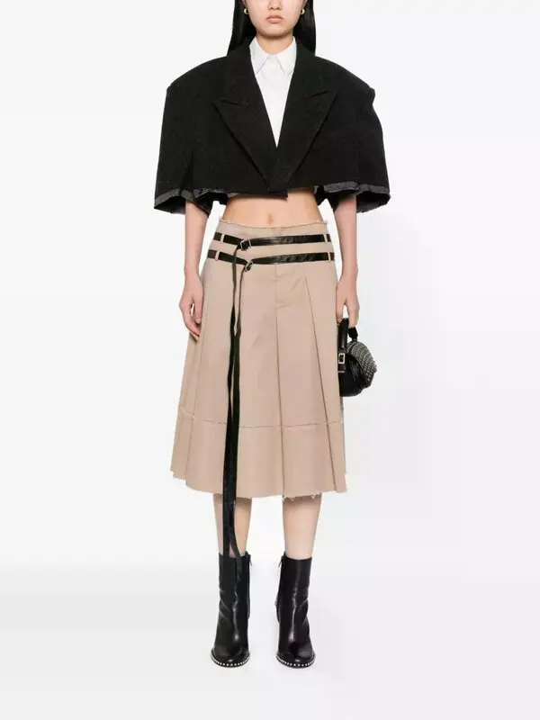 Vaquera Distressed Cropped Jacket