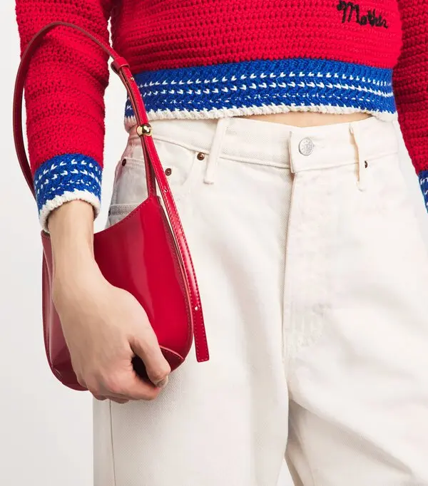 MOTHER The Lemon Twist Sneak Wide-leg Jeans - White
