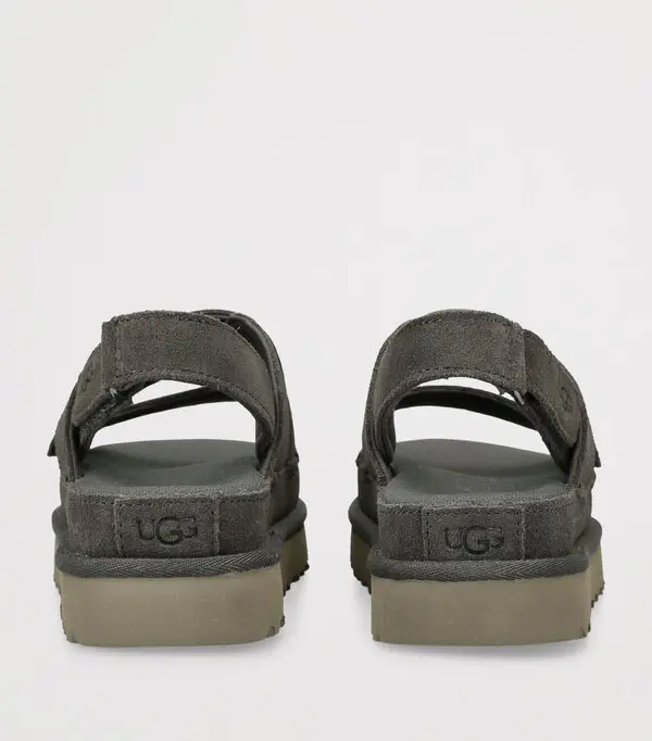 UGG Suede Goldenstar Gleam Sandals - Grey
