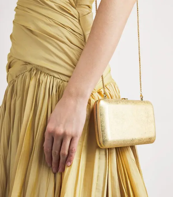 Jeffrey Levinson Finley Clutch - Gold