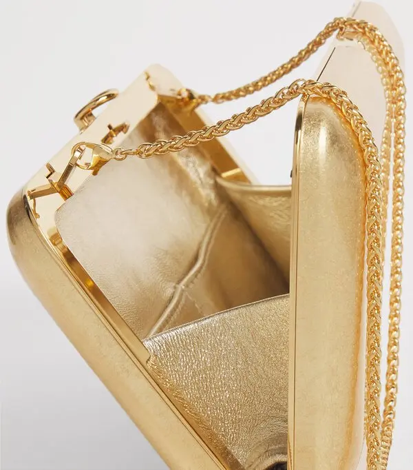 Jeffrey Levinson Finley Clutch - Gold