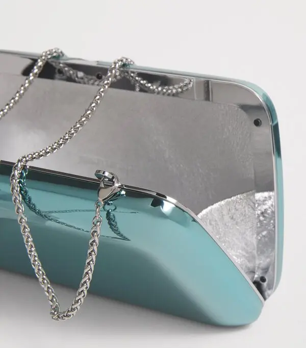 Jeffrey Levinson Finley Mirrored Clutch