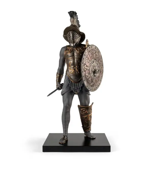 LLADRO Porcelain Gladiator Sculpture