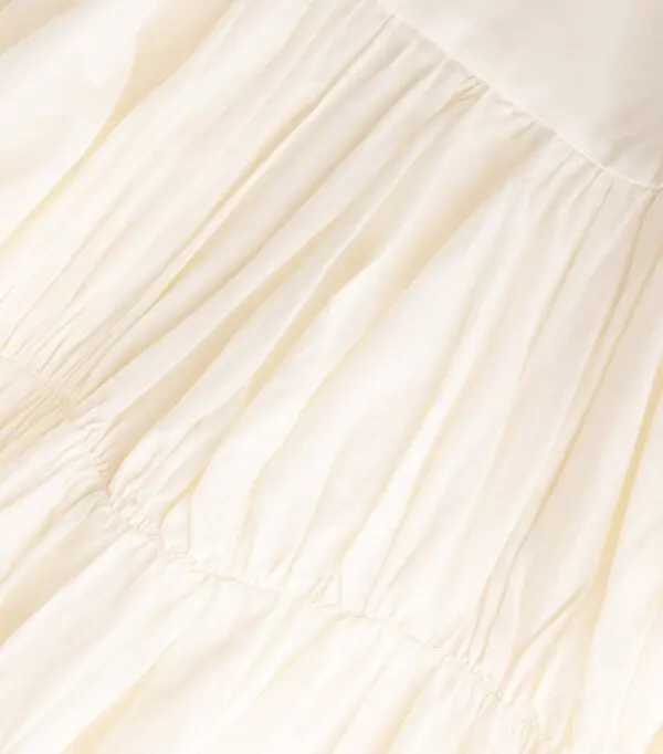 Ulla Johnson Cotton Davina Maxi Skirt - White